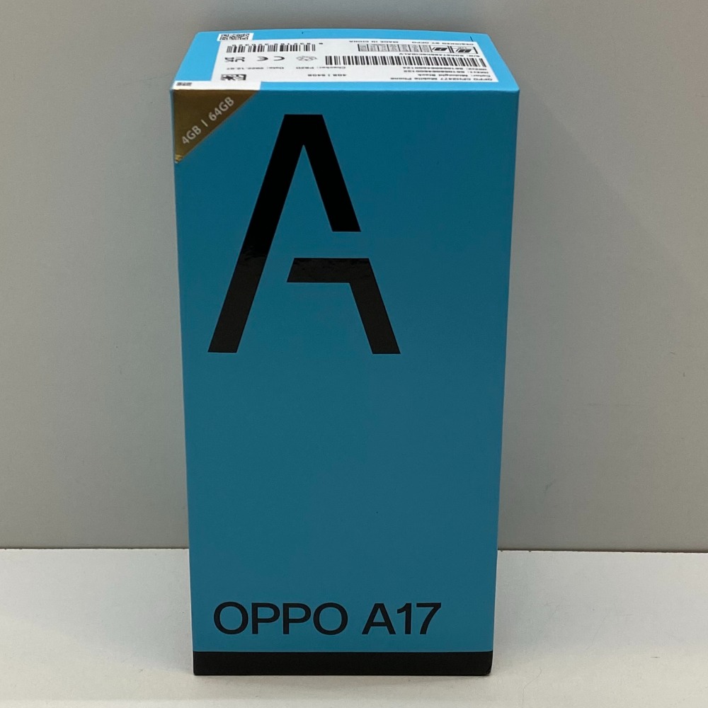 New Oppo A17 Unlocked Model CPH2477 64GB Midnight Black Sealed - Own4Less